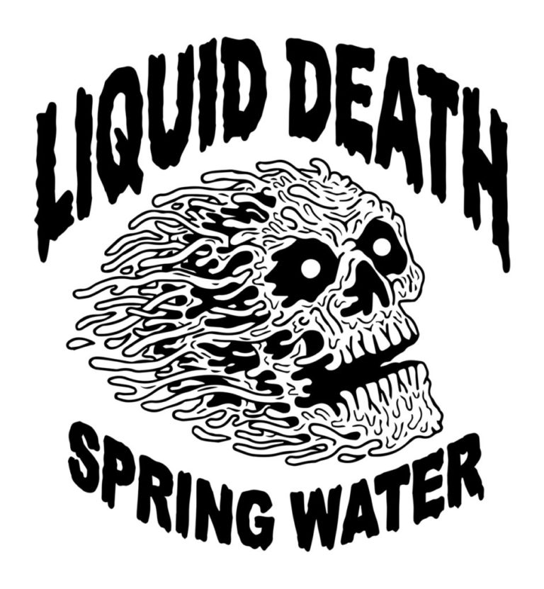 Liquid Death Logo - Wade's Dairy, INC.